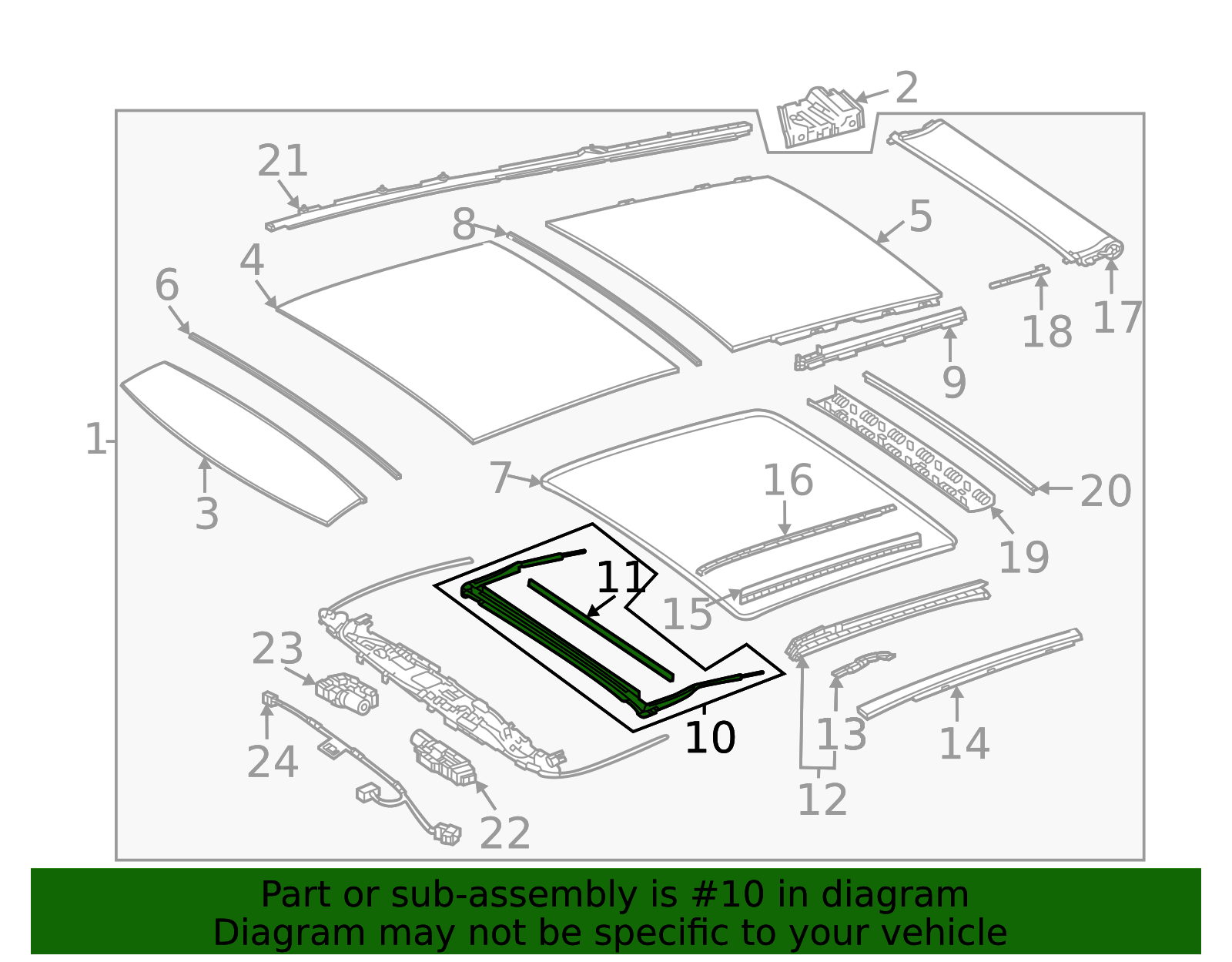 167-780-25-00 - Deflector 2020-2025 Mercedes-Benz | Mercedes-Benz ...