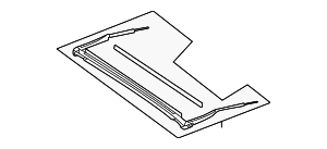 167-780-25-00 - Deflector 2020-2025 Mercedes-Benz | Mercedes-Benz ...