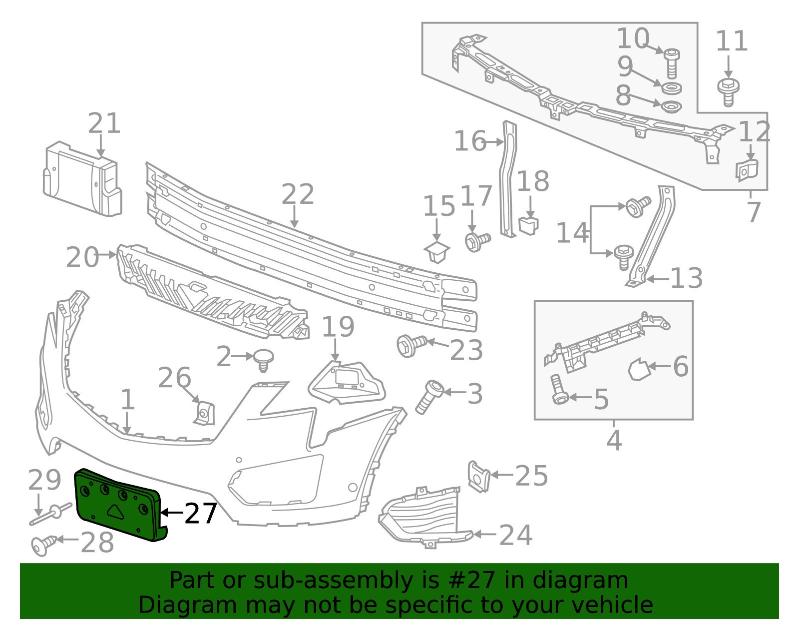 Cadillac License Plate Cadillac XT5 License Plate Bracket - License ...