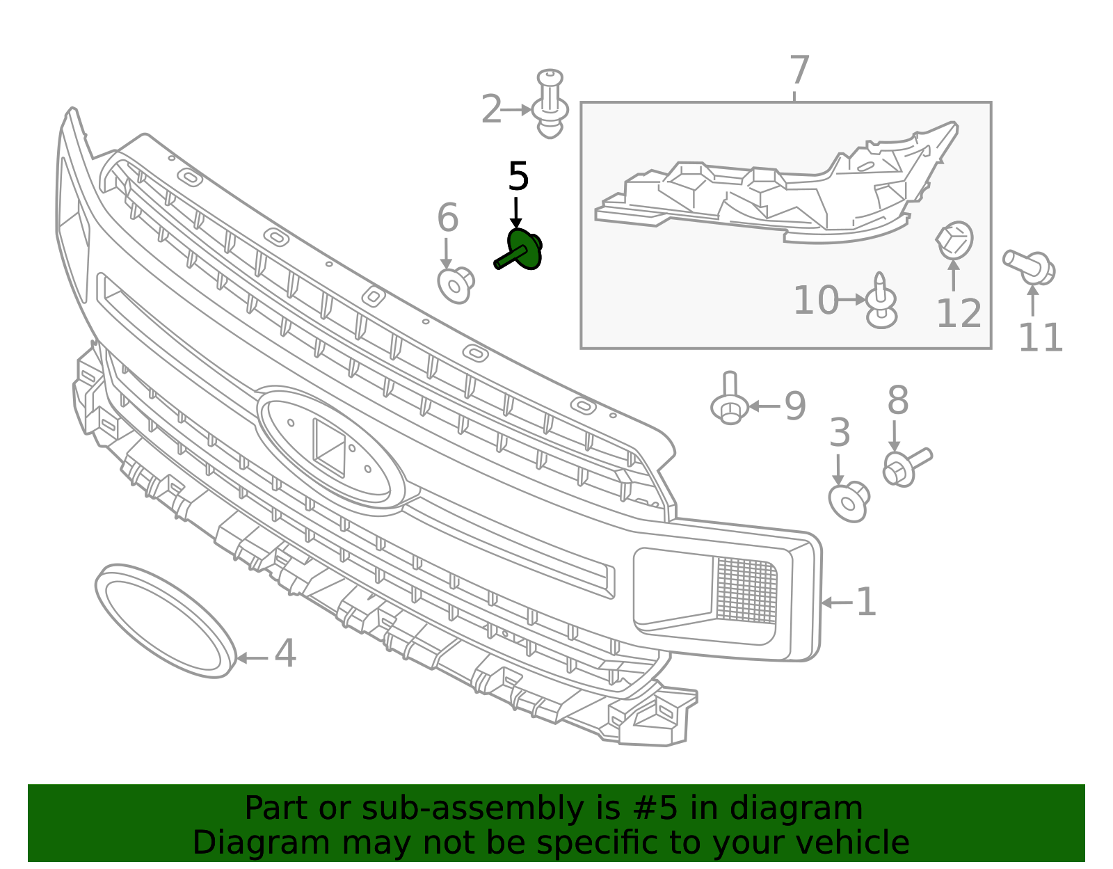Emblem Screw W713984-S307 | OEM Parts Online