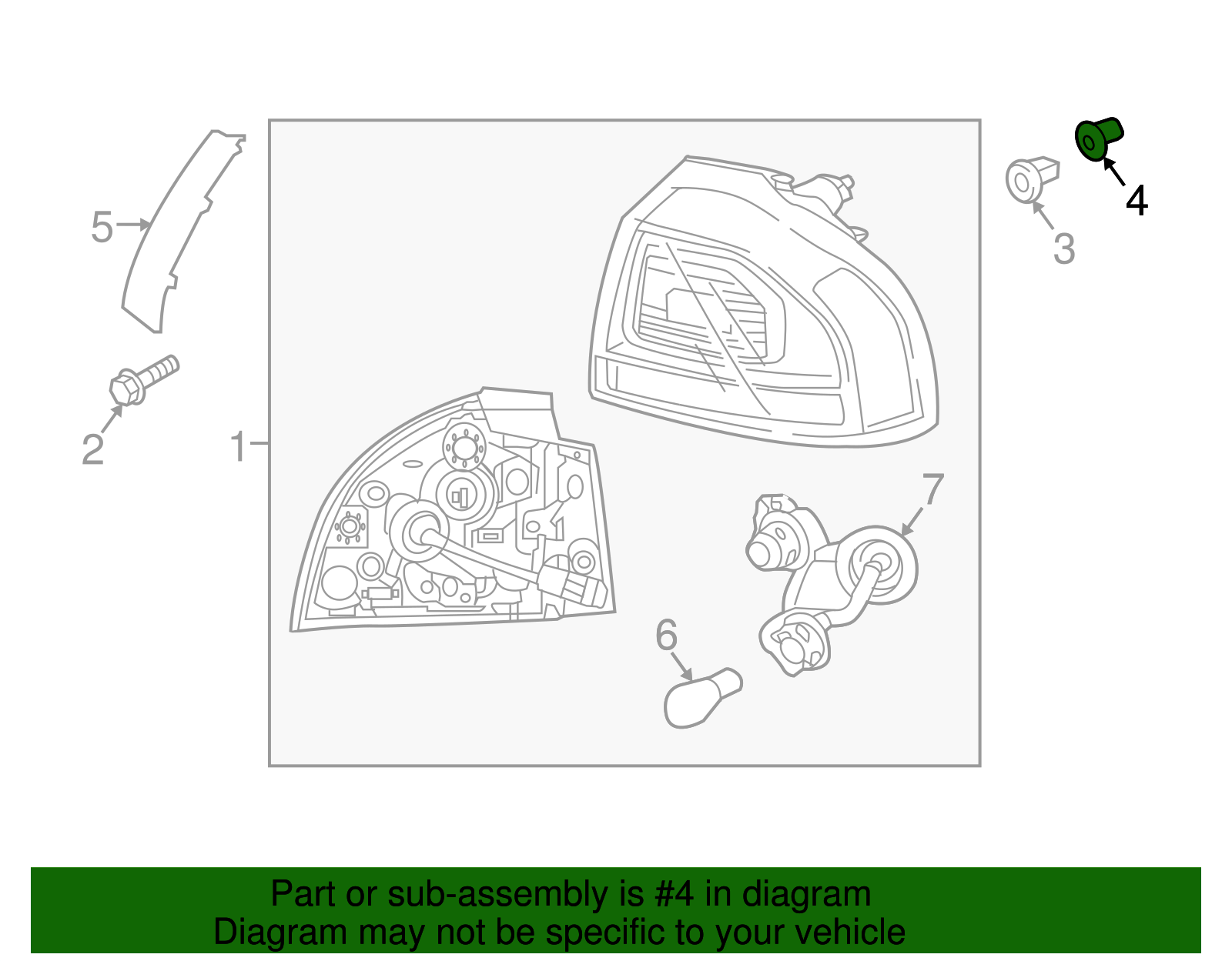 2011-2025 Kia OEM NEW 2011-20 Kia Sedona Sportage Stinger Tail Gate ...