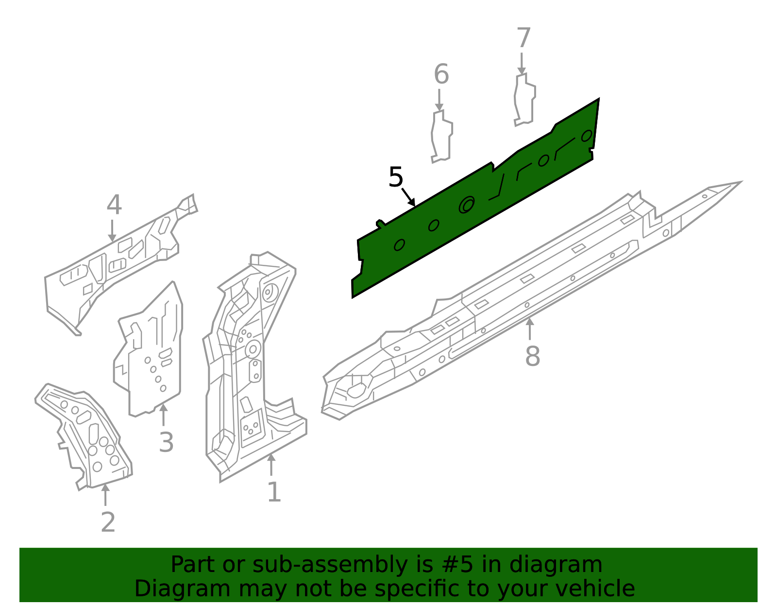 2016-2025 Mazda MX-5 Miata Rocker Reinforced N243-71-272 | OEM Parts Online