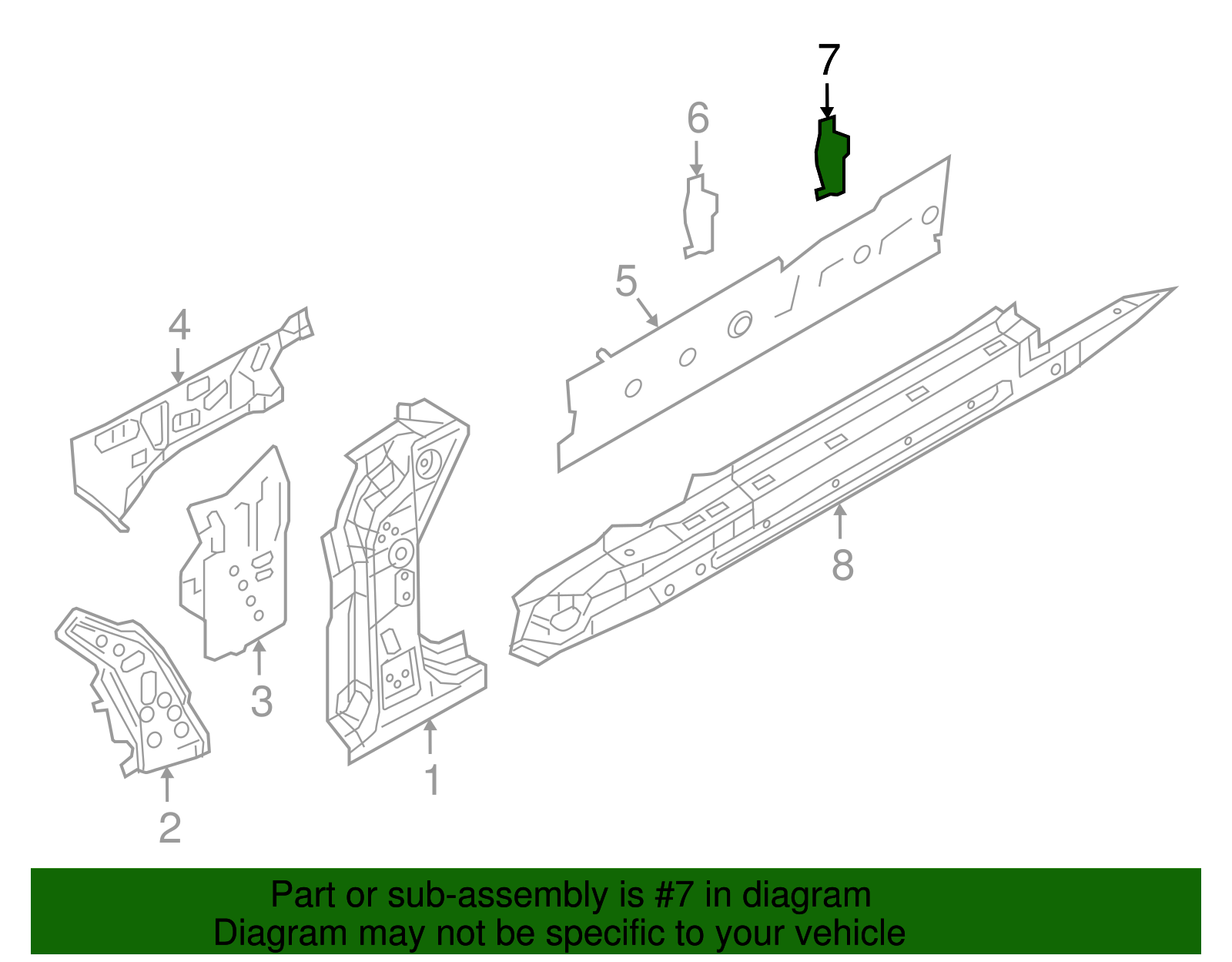 N243-70-273 - Rocker Reinforced Reinforcement 2016-2025 Mazda MX-5 ...