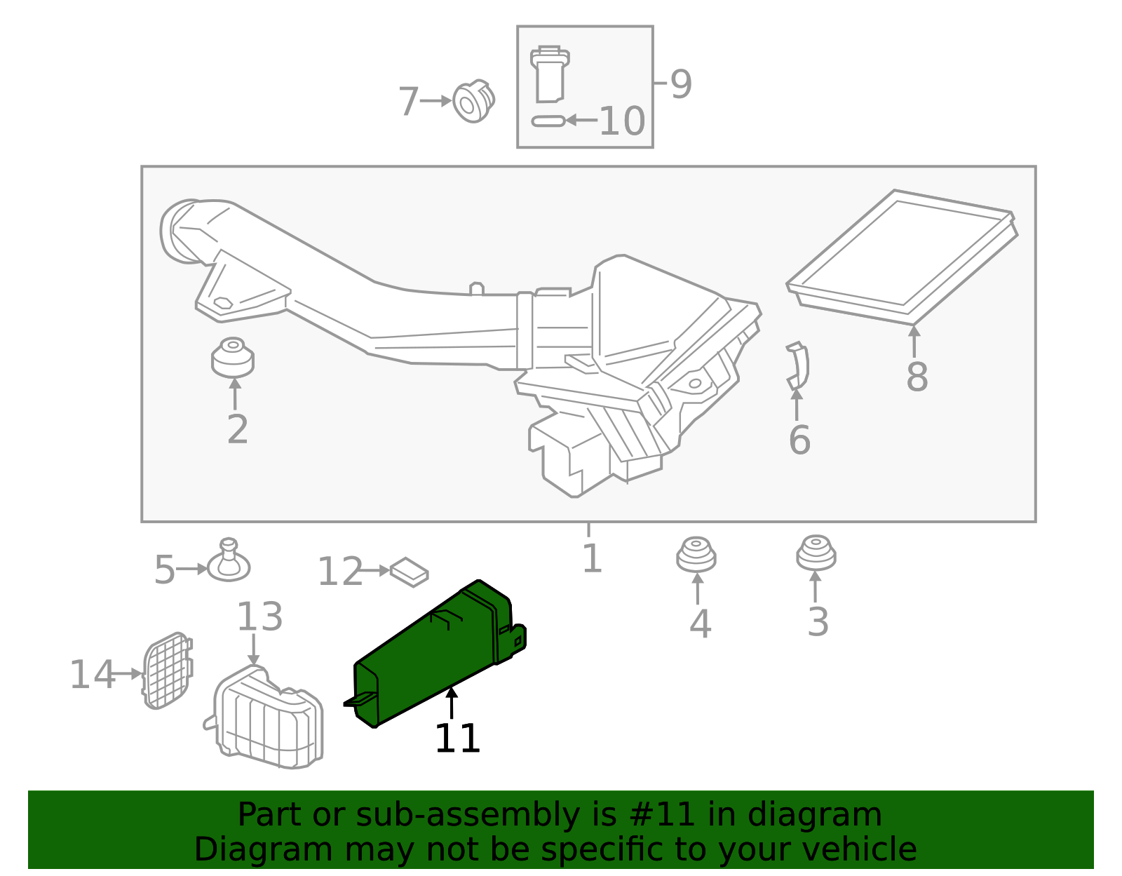 Air Intake Hose - Seamless OEM Engine Airflow 13-71-7-602-650 ...