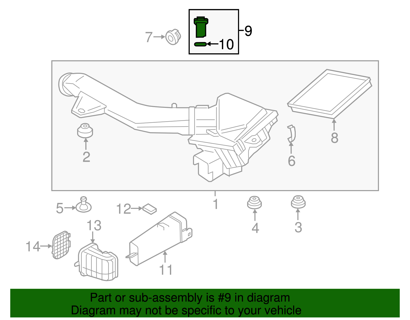 13-62-7-612-746 - Air Mass Sensor - 2012-2018 BMW | Buy BMW Parts Now