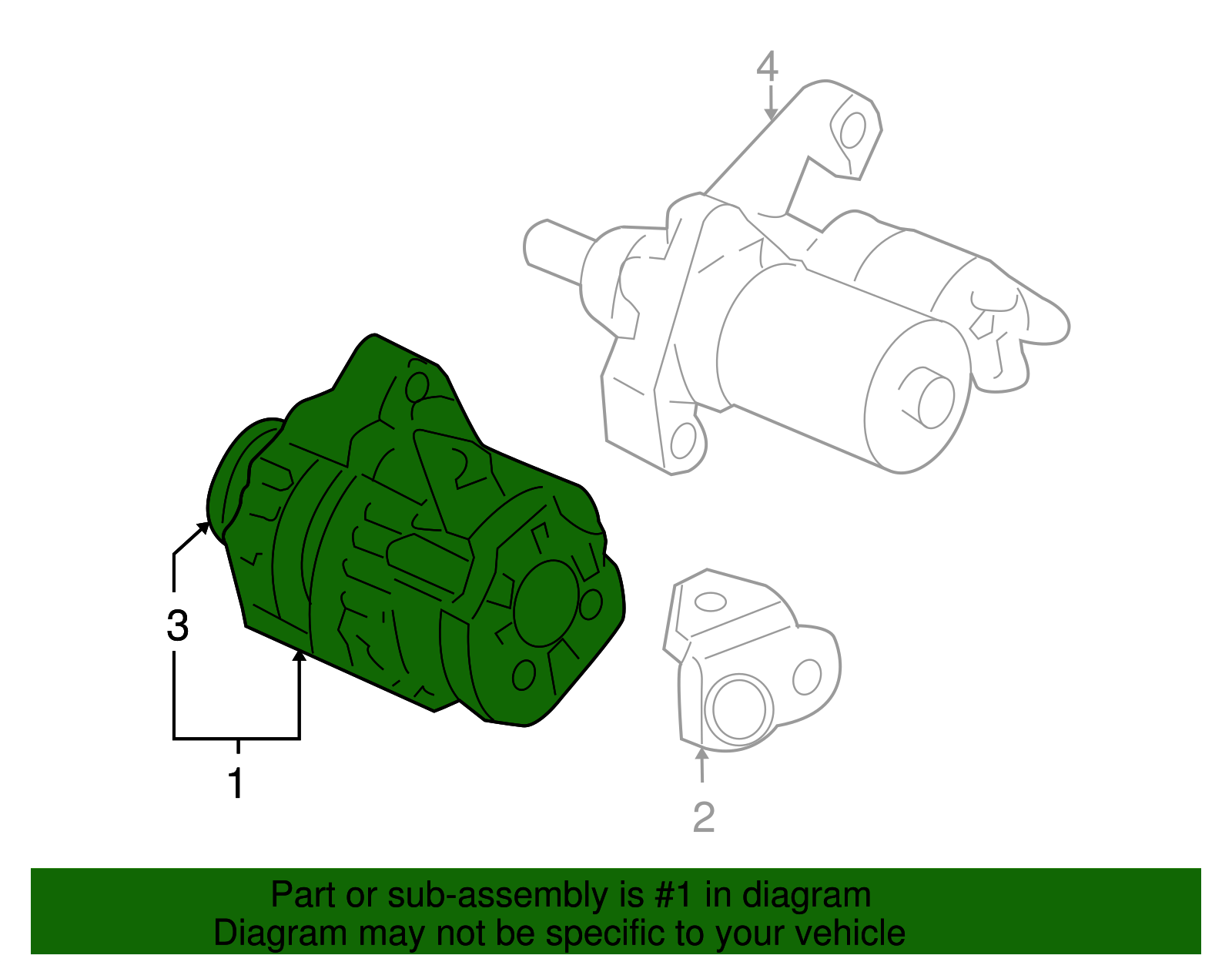 31100-RGW-A01 - Alternator 2008-2011 Honda | Honda Parts HQ