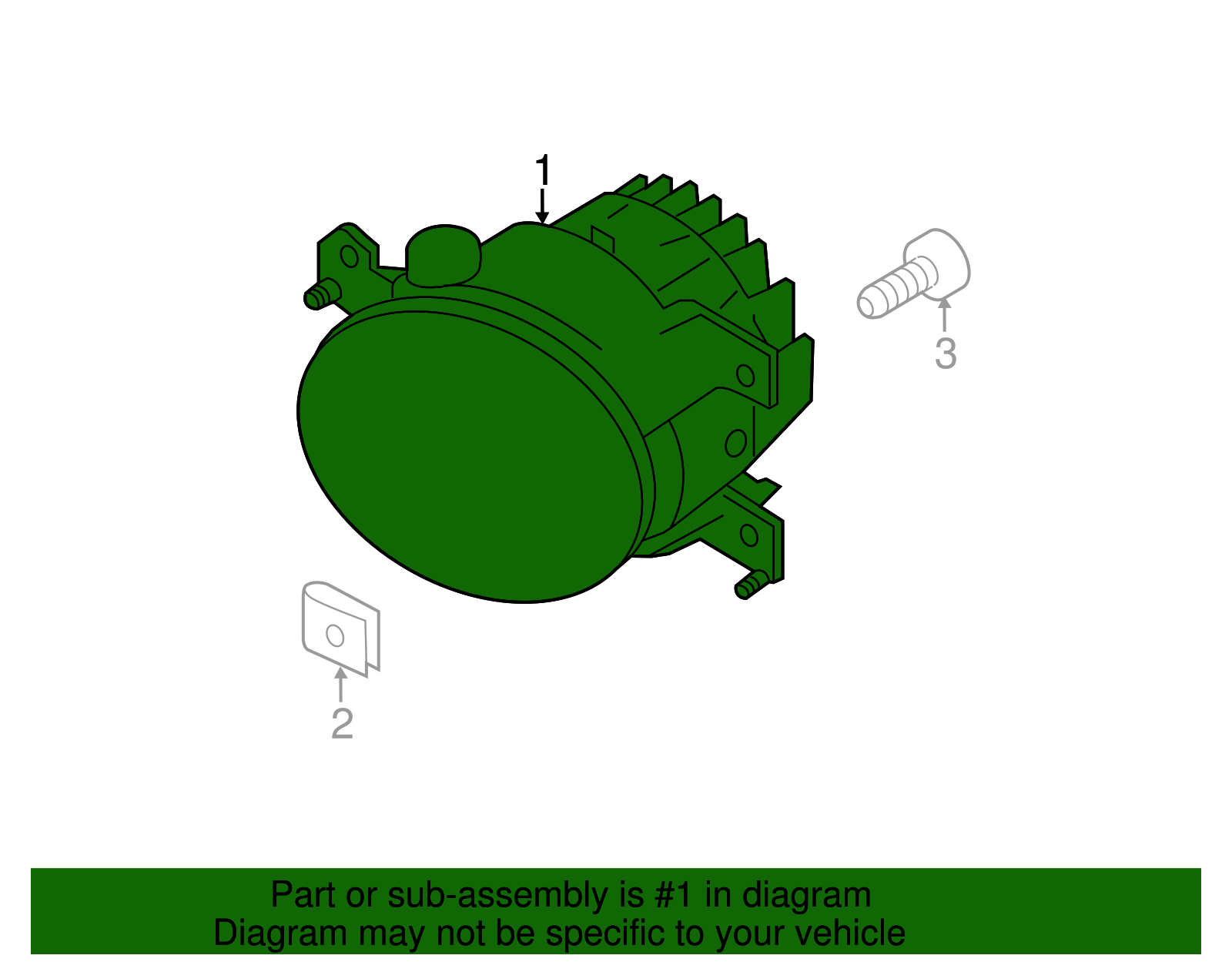 26150-4GA0B - Fog Lamp Assembly 2014-2020 Infiniti | Infiniti Wholesale ...