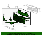 2019-2022 Chevrolet Blazer Front Grille 84612436 GM | GMPartsDirect.com