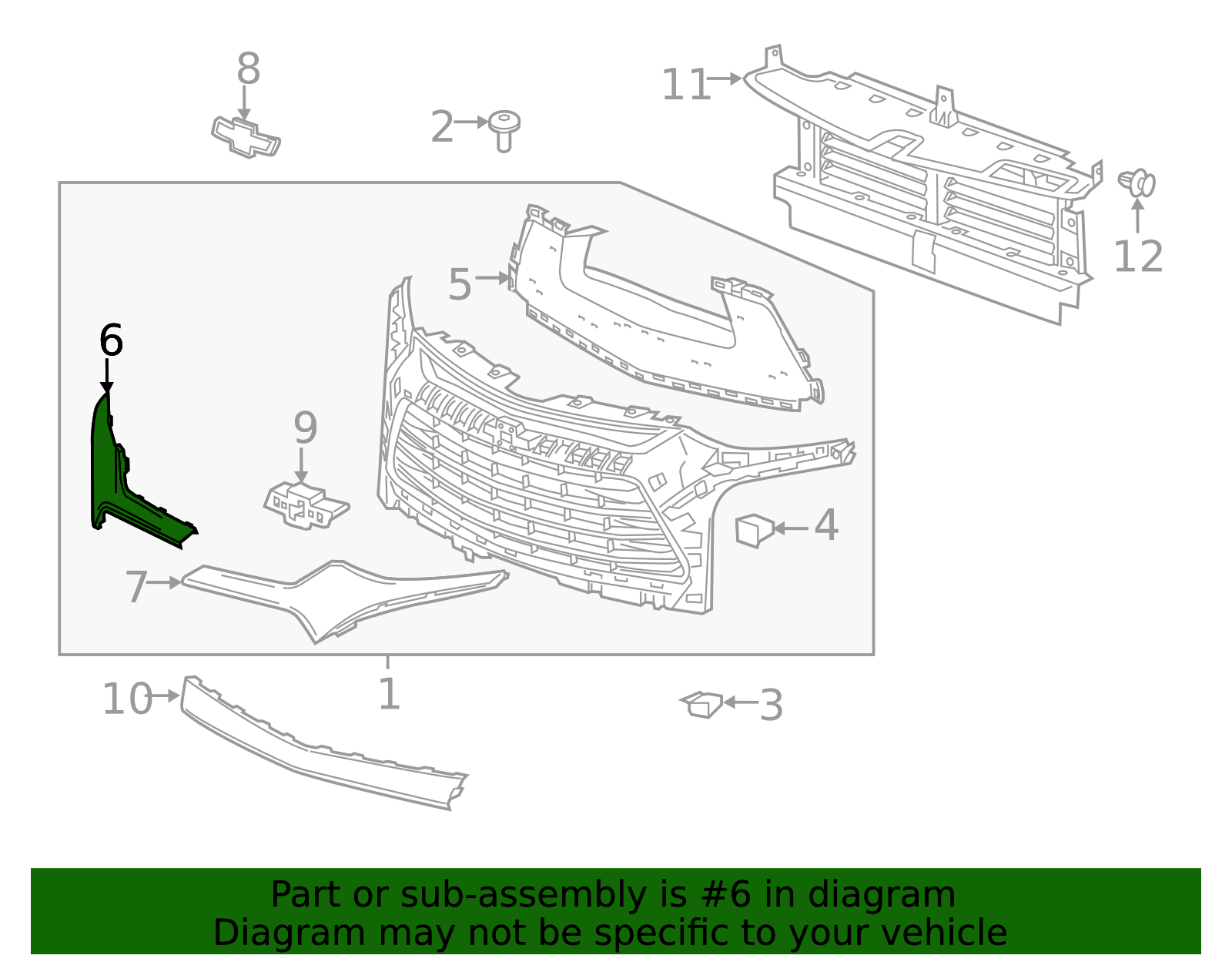 2019-2022 Chevrolet Blazer Upper Molding 84237872 | Capital Chevy Parts