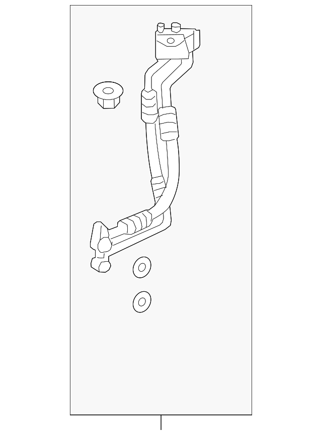 2013-2018 Hyundai Santa Fe Sport Front AC Tube 97761-2W501 | OEM Parts ...