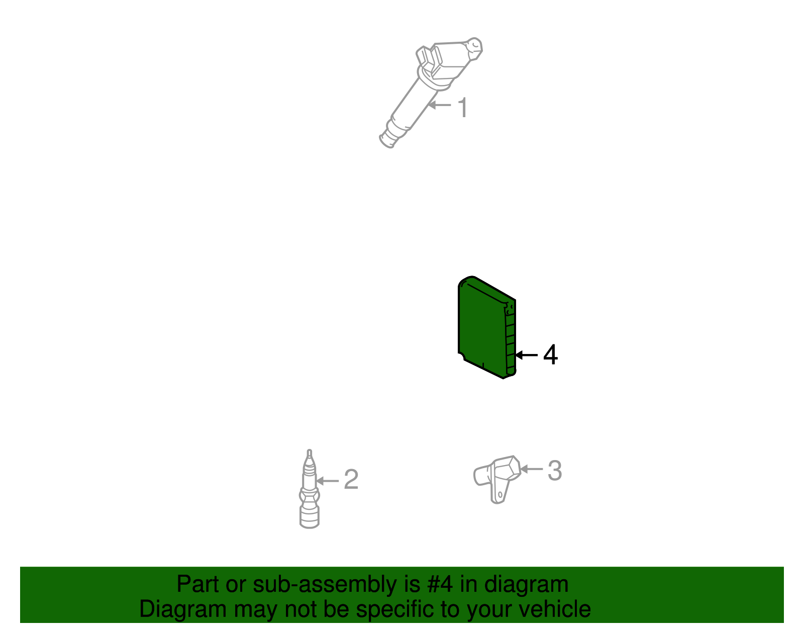 2004-2005 Toyota Camry Engine Control Module (ECM) 89661-06B01 | Toyota ...