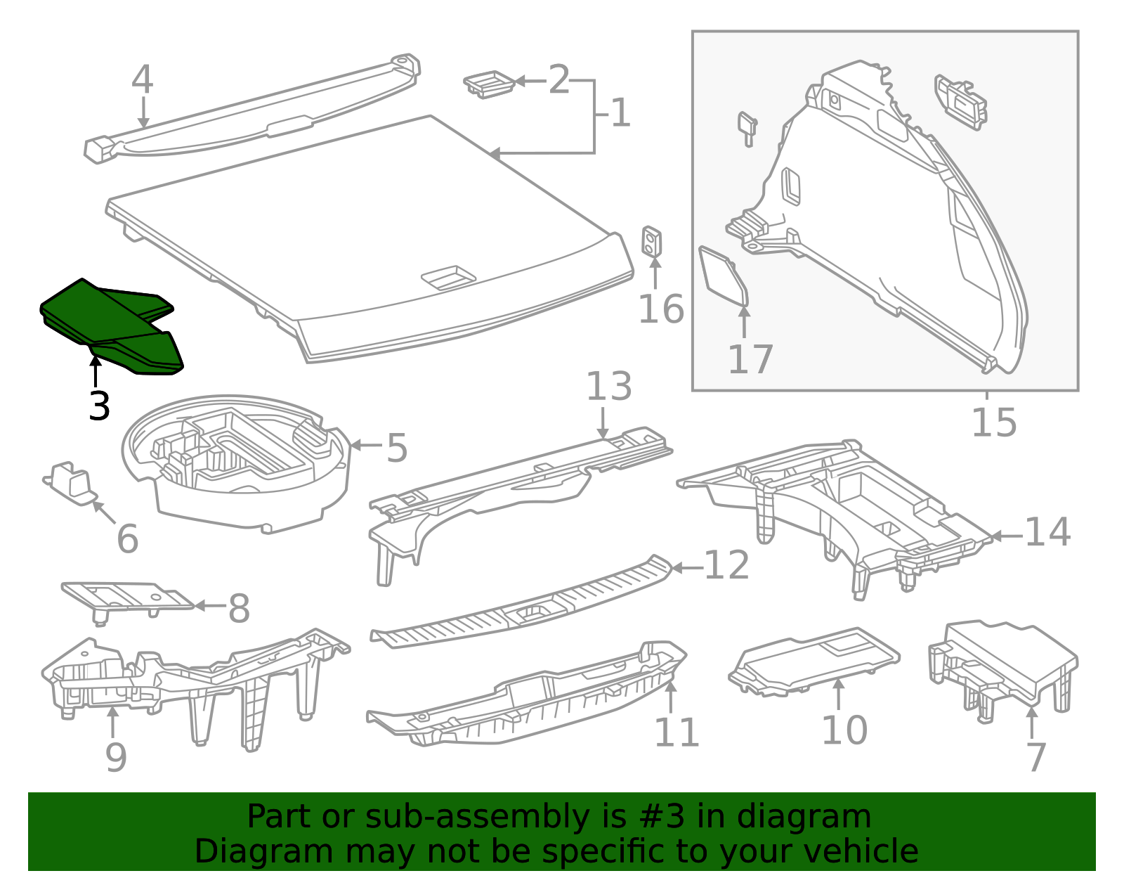 58411-30030-C1 - High-Quality Deck Board for AutoNation Parts