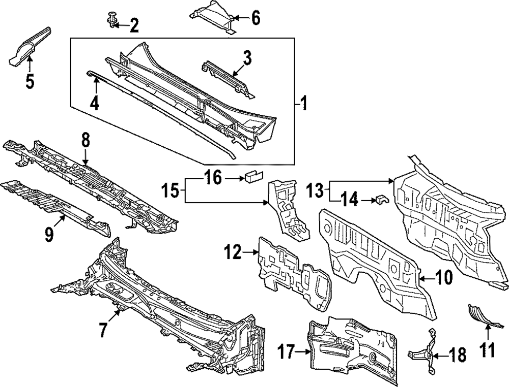53866-F6011 - 2022-2024 Lexus - Side Seal | My L Parts