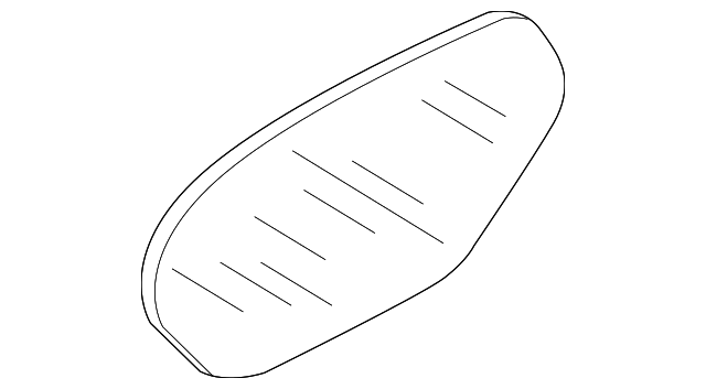 4G8-857-536-G - Mirror Glass 2012-2018 Audi | Audi OEM Parts Guy