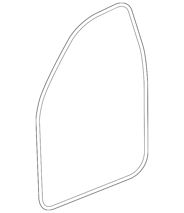 2007-2014 GM Passenger Side Front Door Weatherstrip 22766410 | Shop ...