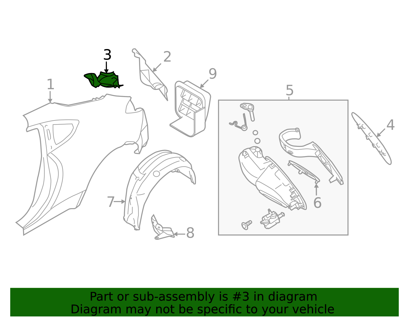 SU003-09100 - 2022-2024 Toyota GR86 - Gutter Extension | Nucar Toyota Parts