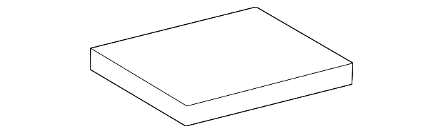 2014-2020 GM (Replaces 23281440) Passenger Compartment Air Filter ...