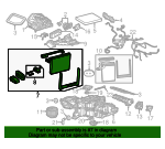 2014-2018 GM Air Conditioning Evaporator Core 23281450 GM ...
