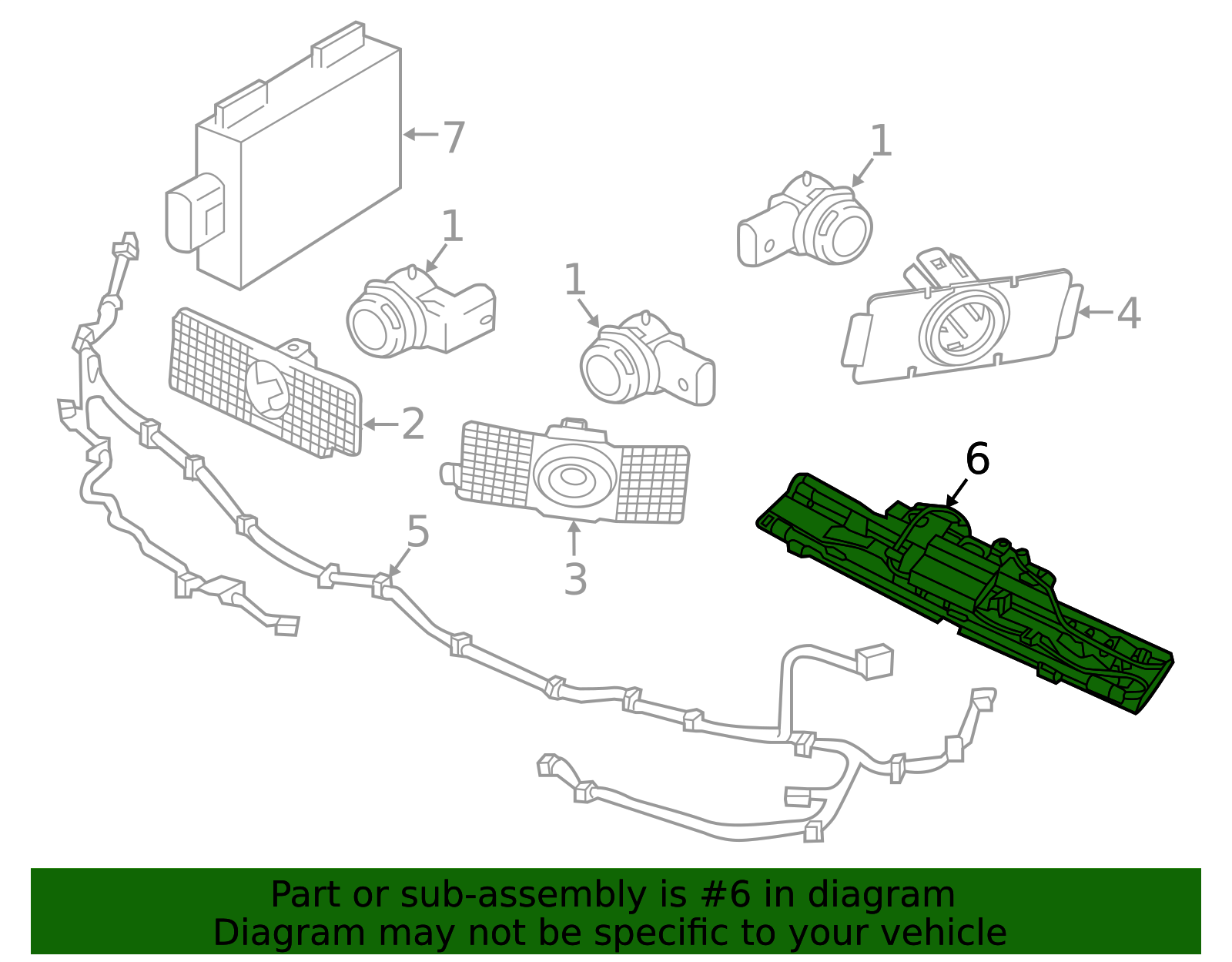 31419502 - High-Quality Liftgate Object Sensor for 2018-2021 Volvo XC60 ...