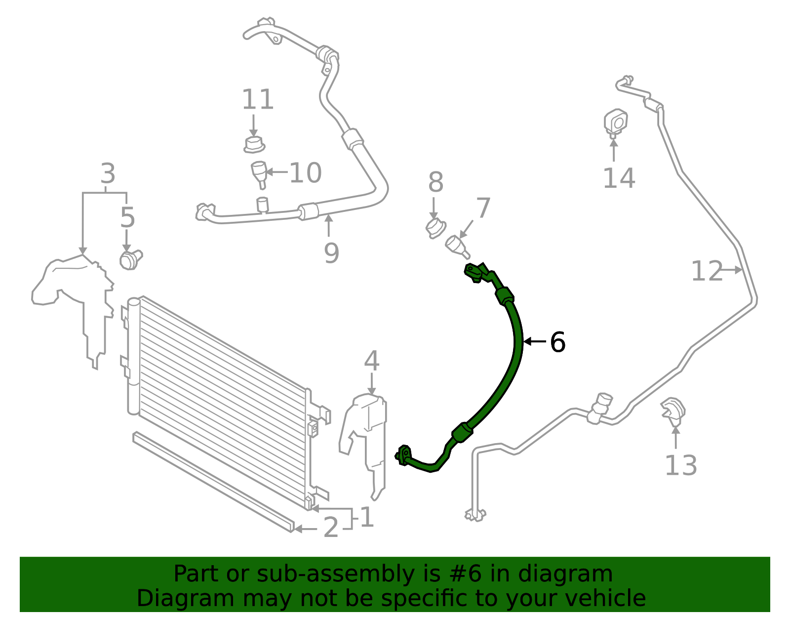 73424FL110 - Discharge Hose - 2018-2020 Subaru Crosstrek | World OEM ...