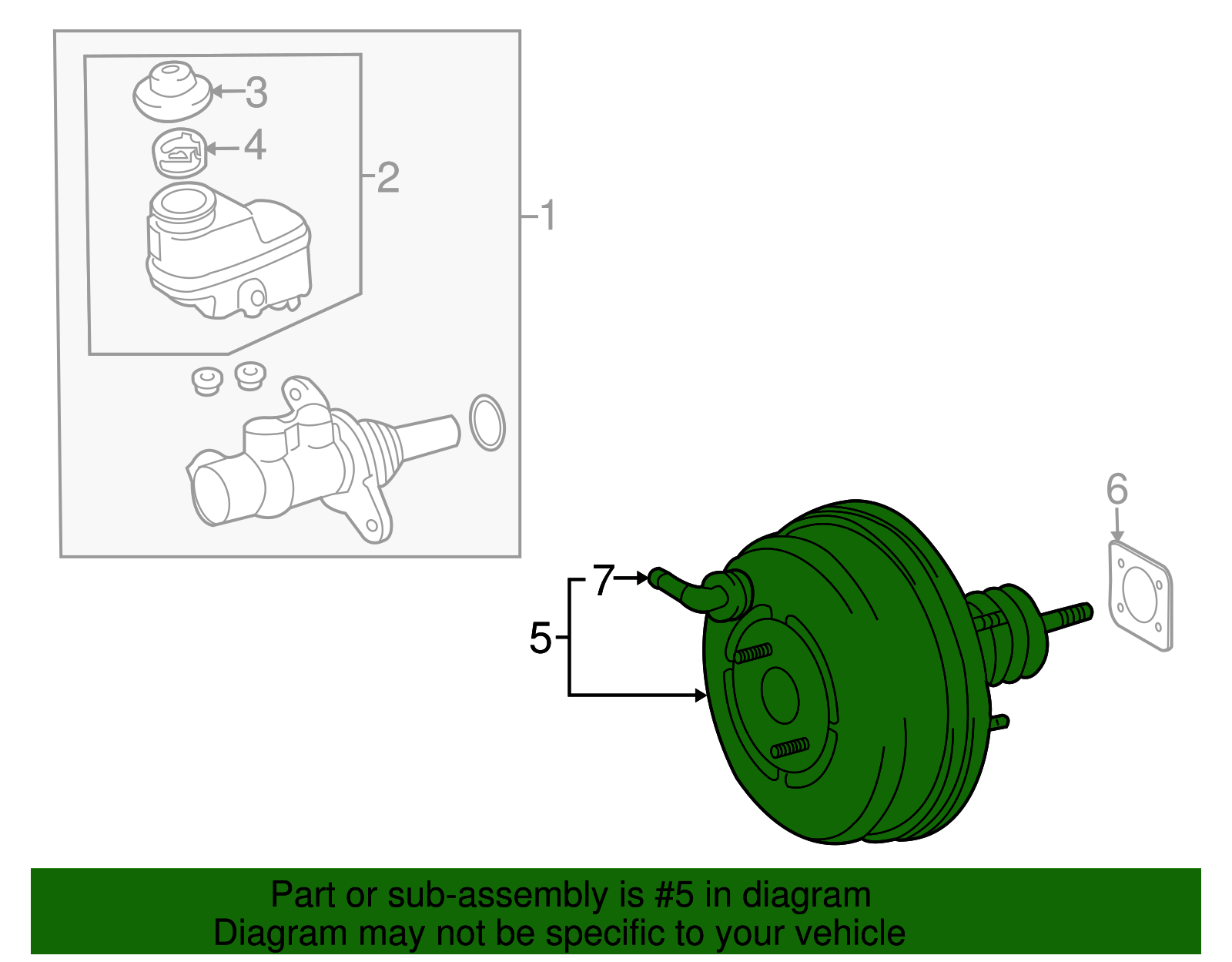 44610-0R060 - Booster Assembly - 2013-2018 Toyota RAV4 | Lithia Toyota ...