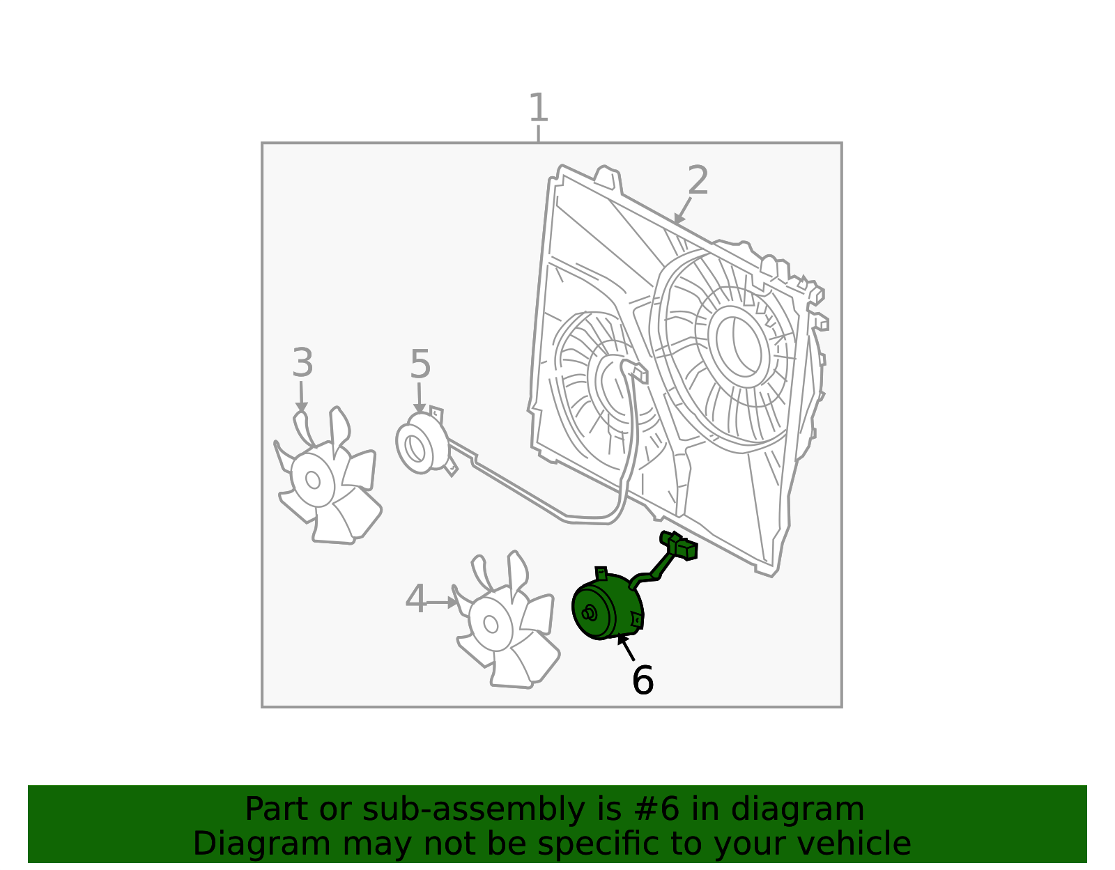 25386-3E600 - Fan Motor 2003-2006 Kia Sorento | Kia.Parts Store