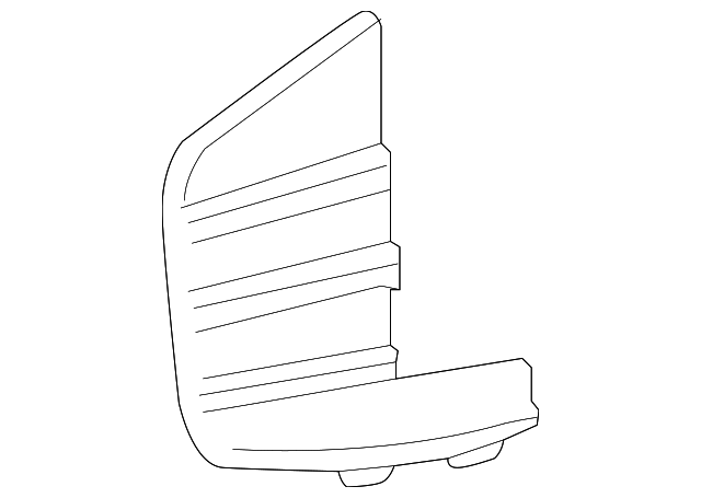 2019-2022 Chevrolet Passenger Side Bumper Cover Molding 84588811 GM ...