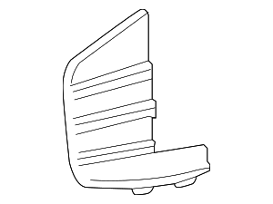 2019-2022 Chevrolet Driver Side Bumper Cover Molding 84588810 ...