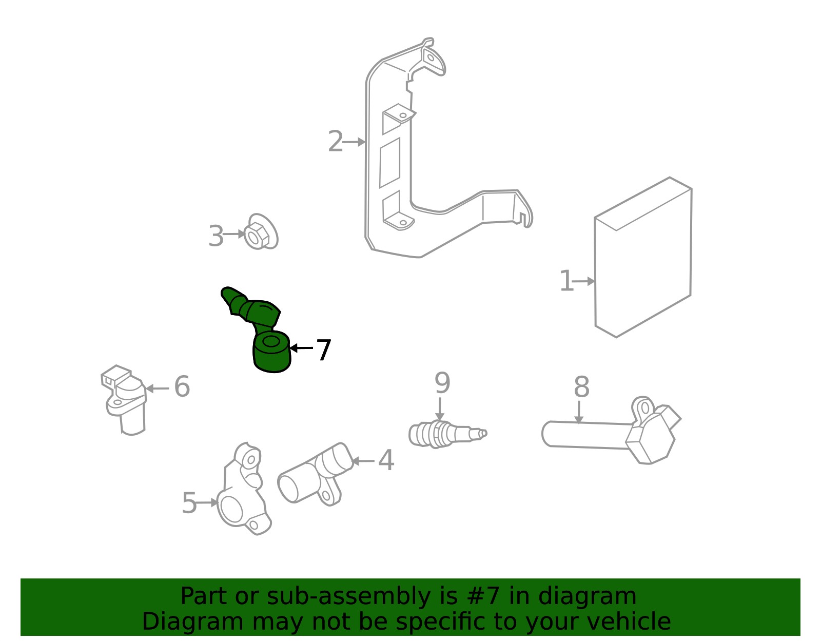 2010-2012 Subaru Knock Sensor 22060AA150 | Subaru Parts Plus