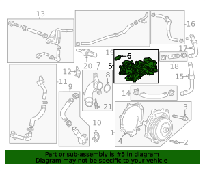 24001355 - Engine Coolant Flow Control Valve 2020-2025 GM | Gateway ...