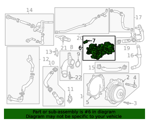 24001355 - Engine Coolant Flow Control Valve 2020-2025 GM | Gateway ...