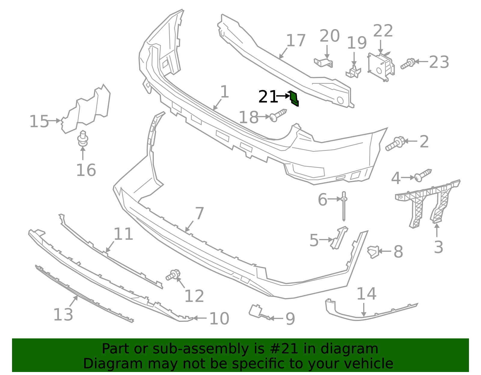 Genuine Impact Bar Mount Bracket for 2020-2022 Hyundai Palisade | Part ...