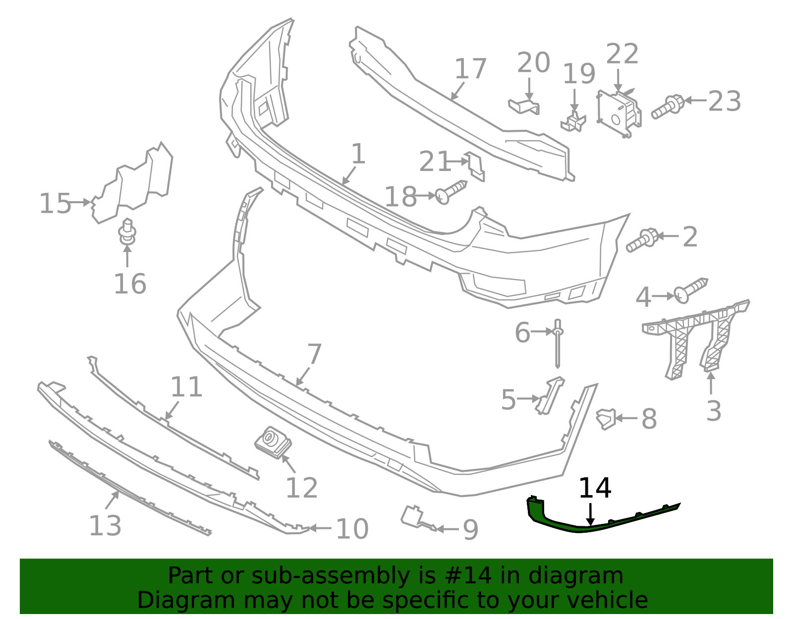 2020-2022 Hyundai Palisade Side Molding 86694-S8000 | MotorMotor