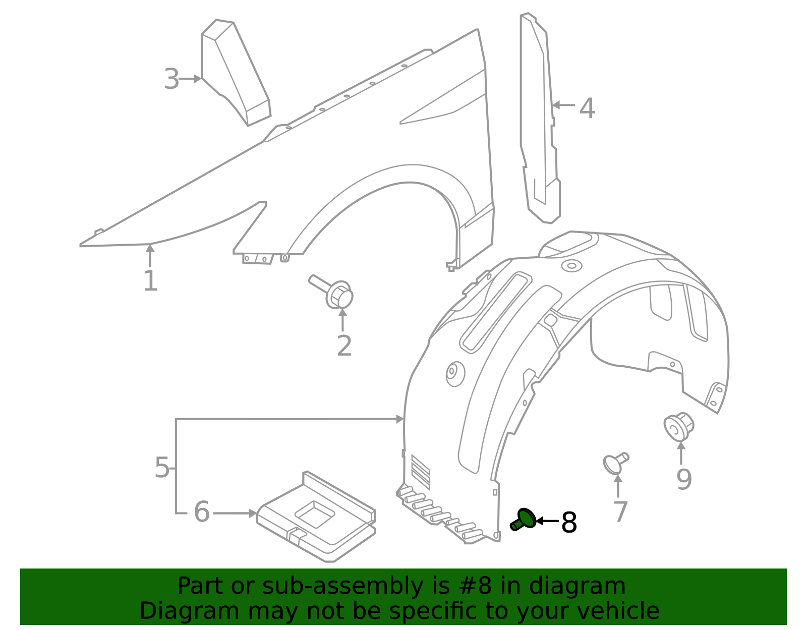 1992 Hyundai Elantra Center Cap 52960-28800 | MotorMotor