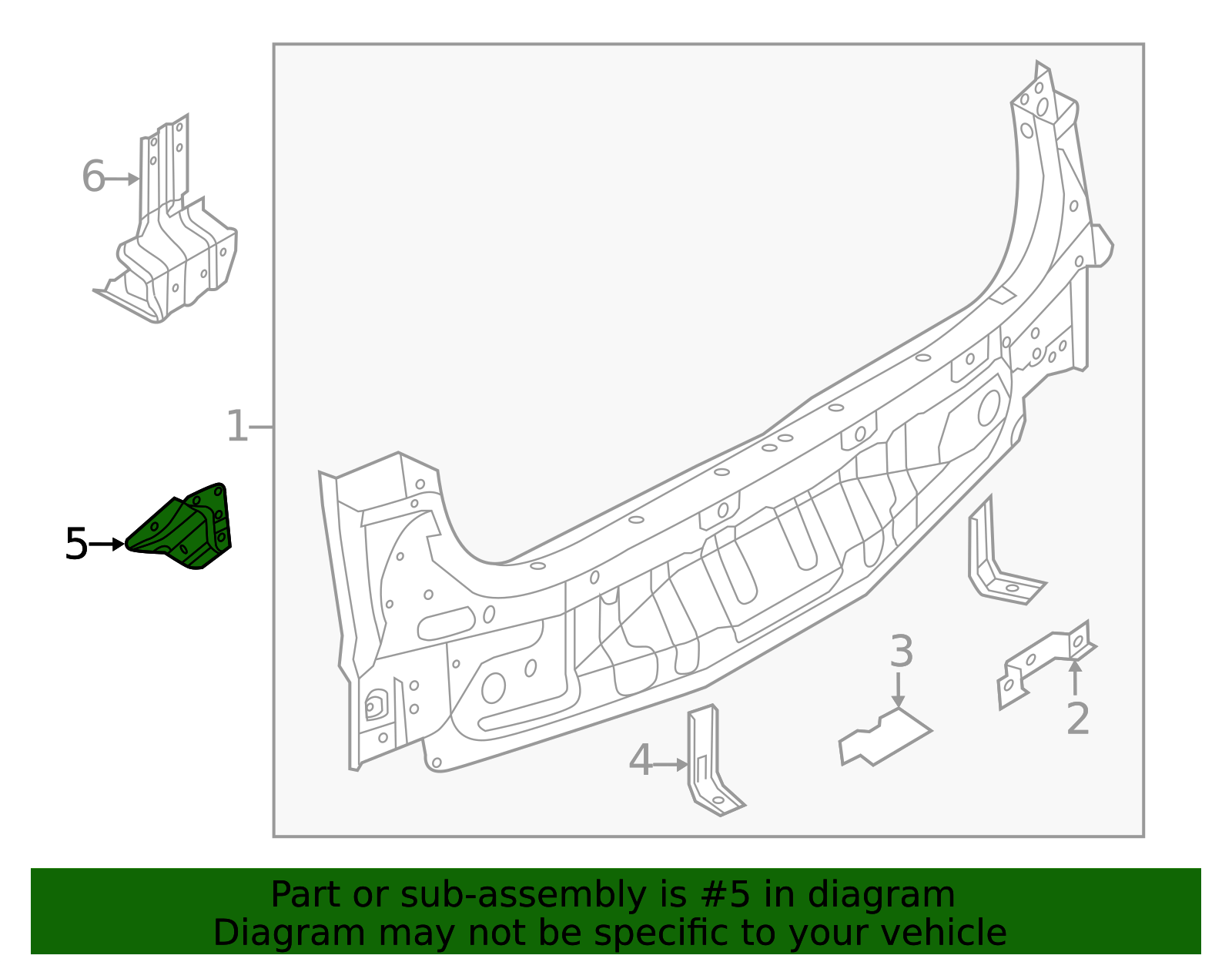 79138-1JA0A - Reinforced Bracket 2011-2017 Nissan Quest | Official ...
