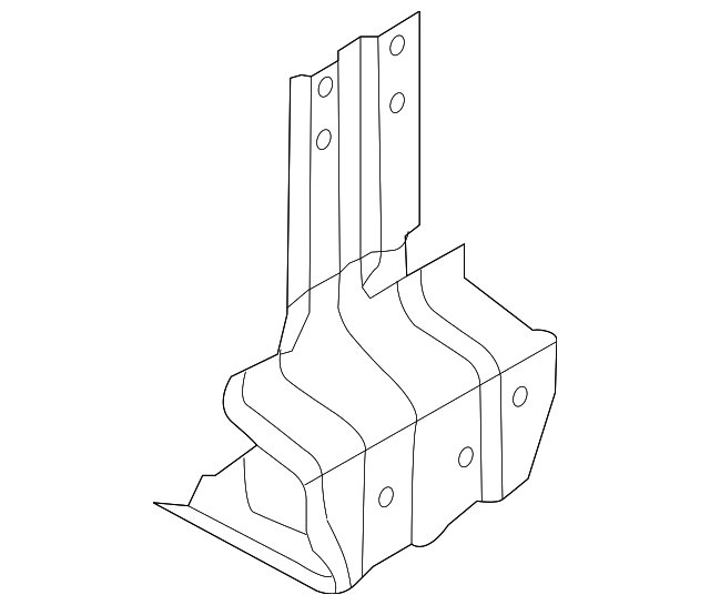 2011-2017 Nissan Quest Jack Bracket 74595-1JA1A | Team Nissan Inc.