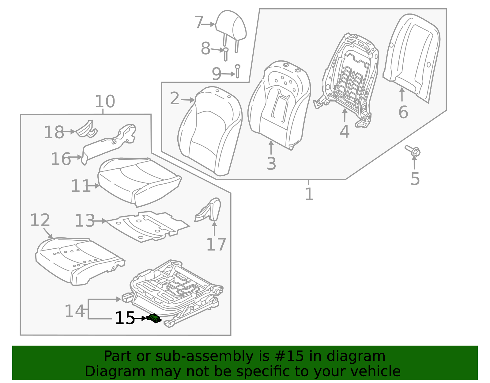 2019-2024 Kia Forte Occupant Module 80702-M6000 | TascaParts.com