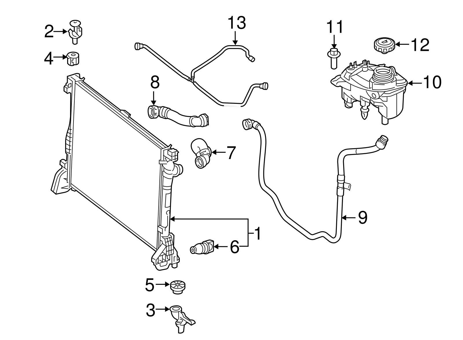 447-501-01-25 - Vent Hose 2016-2023 Mercedes-Benz Metris | Mercedes ...