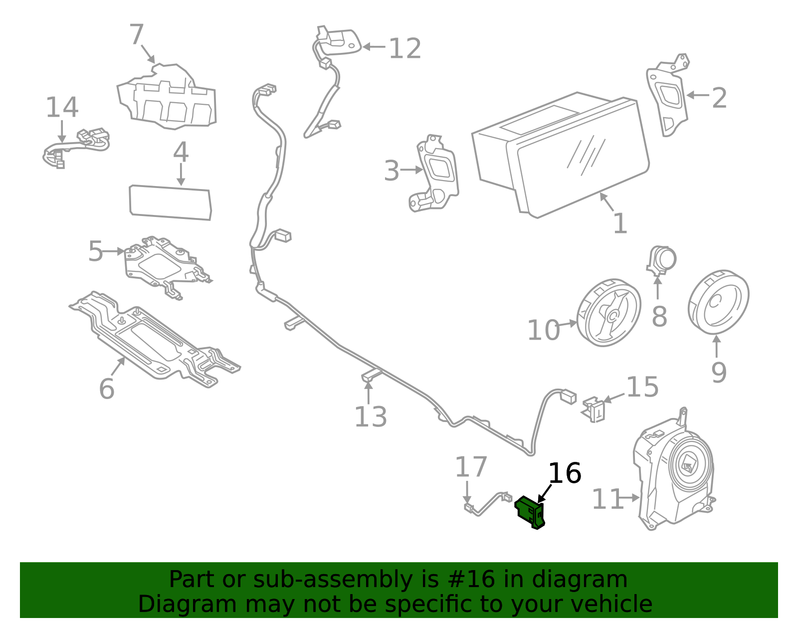8638A387 - Adapter 2020-2022 Mitsubishi Outlander PHEV | Mitsubishi ...