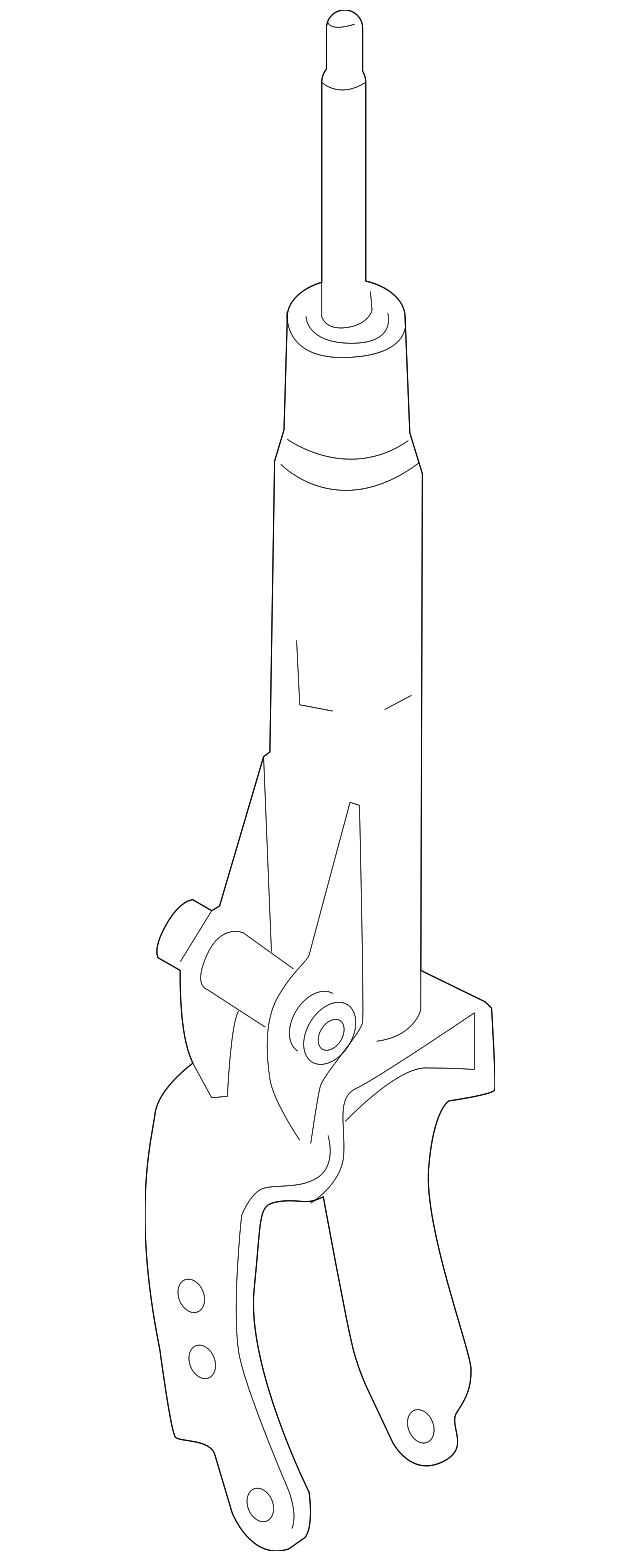 2011-2018 Porsche Cayenne Suspension Strut 958-413-031 | OEM Parts Online