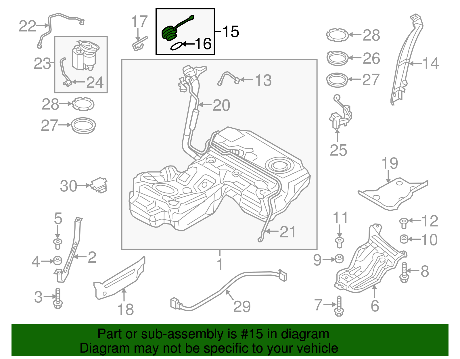 4G0-201-550-M - Fuel Cap 2012-2018 Audi | Audi OEM Parts