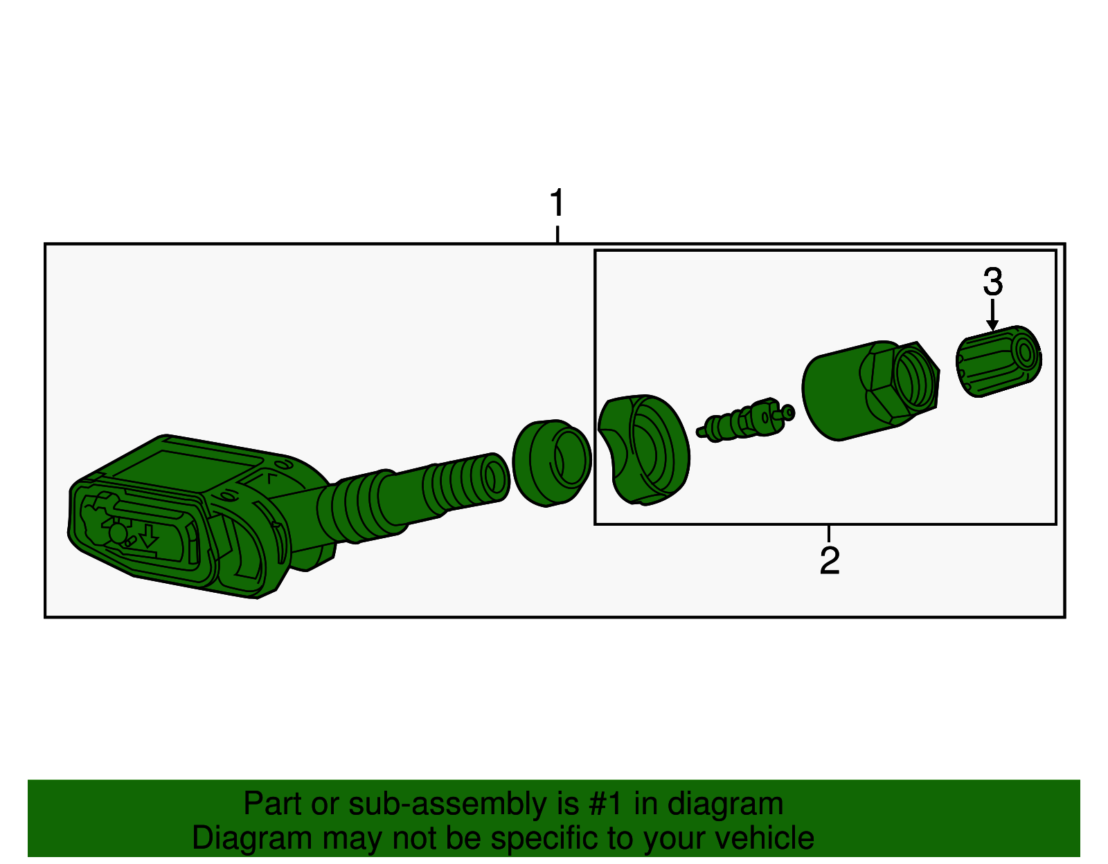 2016-2020 GM Tire Pressure Monitoring System (TPMS) Sensor Kit 13540598 ...