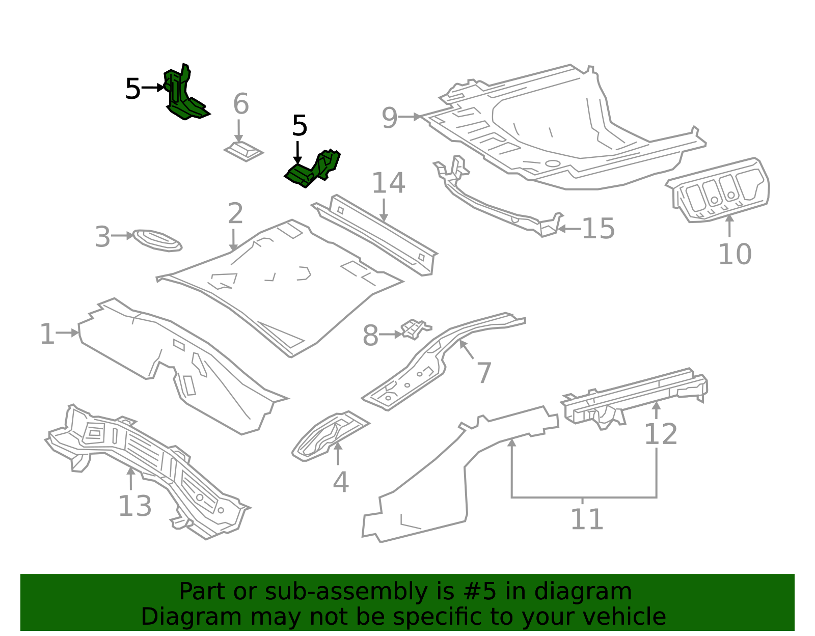 2018-2024 Toyota Center Reinforced 58204-06050 | MotorMotor