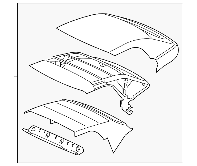 2016-2024 Jaguar F-Type Convertible Top Assembly T2R76110YUF | OEM ...