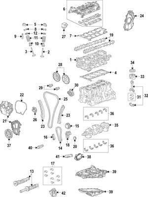 2020-2025 GM Engine Timing Chain Tensioner 12736204 | NewGMParts.com