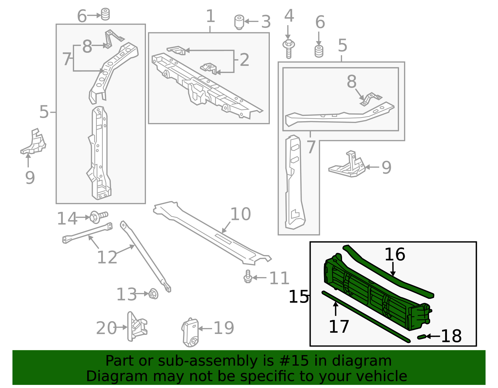 2019-2022 Lexus Shutter 53019-33042 | OEM Parts Online