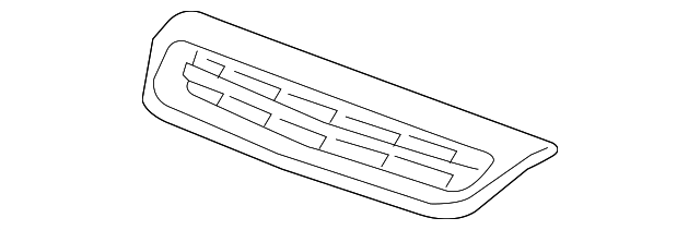 2017-2019 GMC Hood Ornamentation Vent 84240942 GM | GMPartsDirect.com