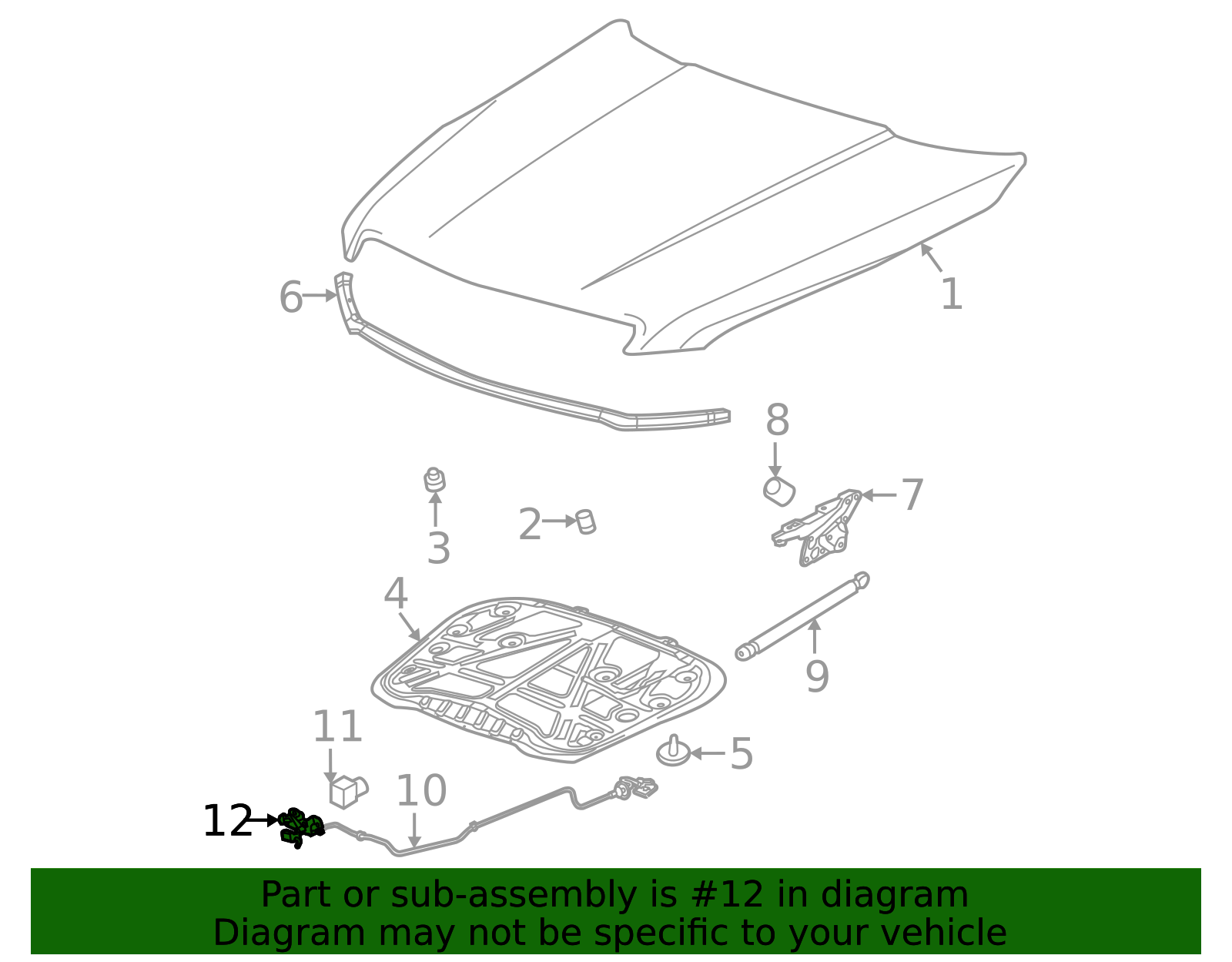 2020-2025 Cadillac CT4 Latch 85572118 | Capital Chevy Parts