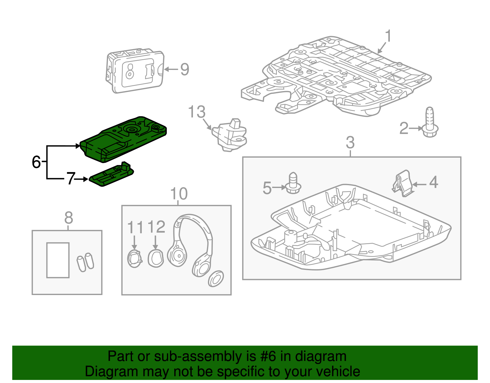 39560-THR-A03 - Remote Control 2018-2024 Honda | Honda Parts Online