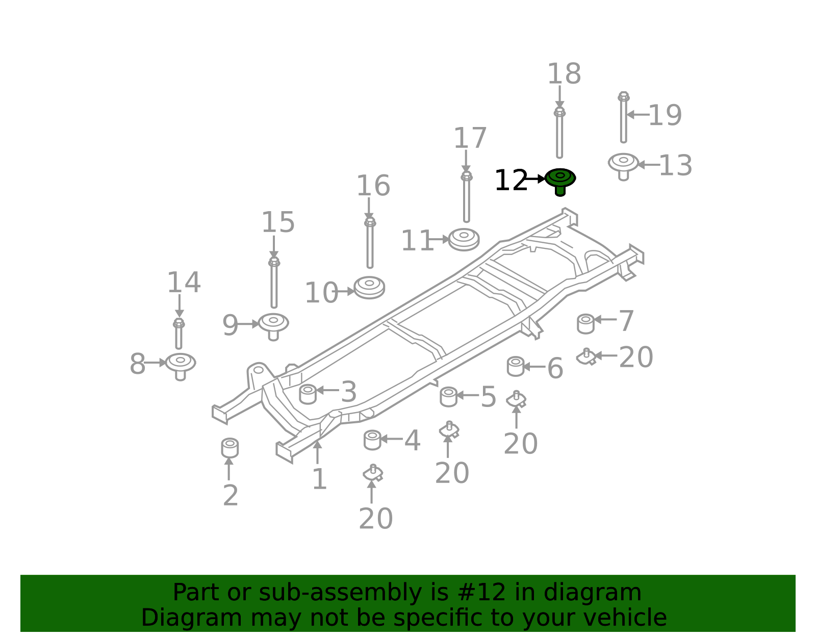 2008-2026 Ford Upper Insulator 8C2Z-1000154-B | OEM Parts Online